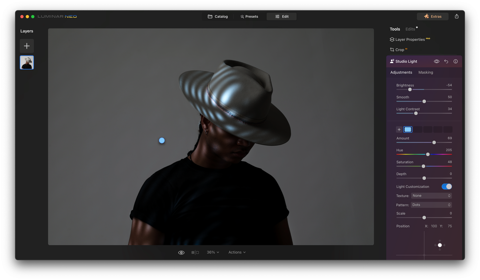 Luminar NEO: How To Use Studio Light Tool I Skylum Blog | Skylum How-to