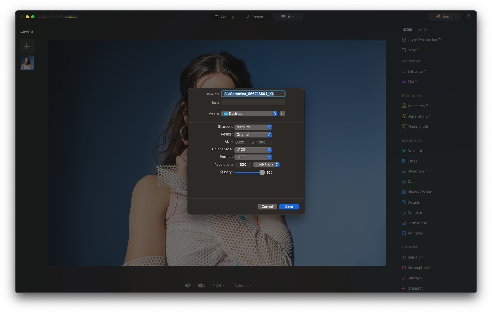 Easy 5 Step Photo Editing Workflow + Luminar Neo Noiseless AI