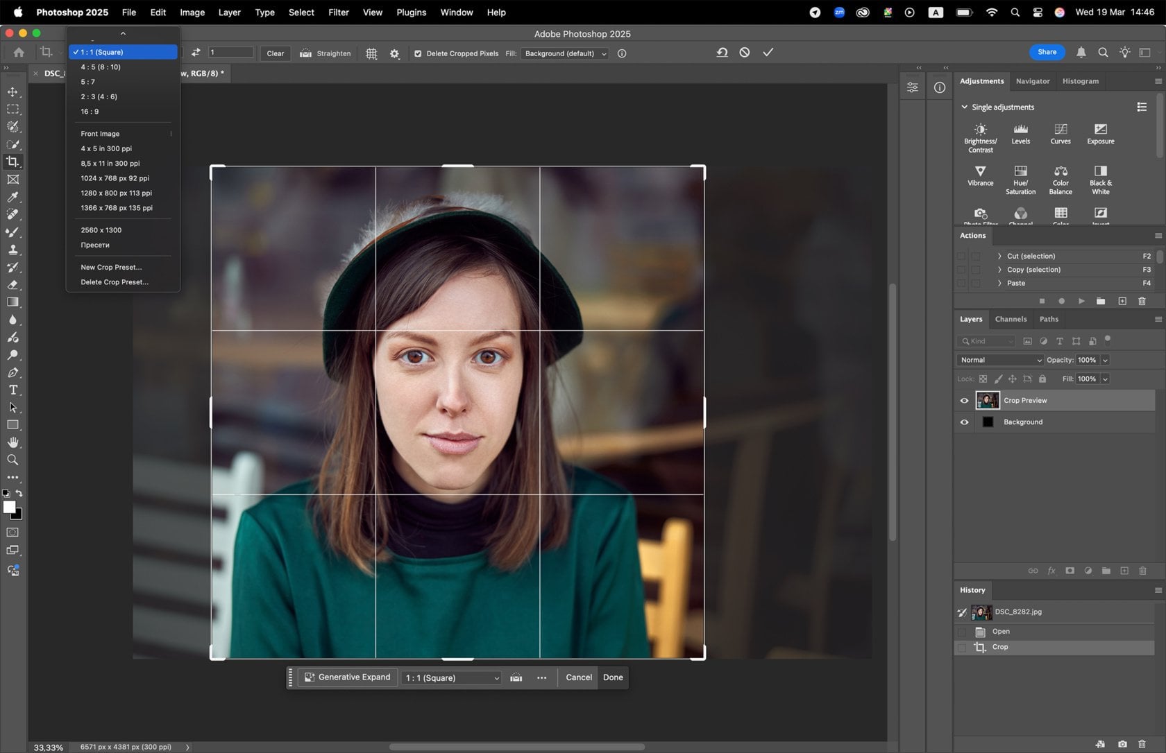 How To Make A Picture 600x600 Pixels: Hacks | Skylum How-to