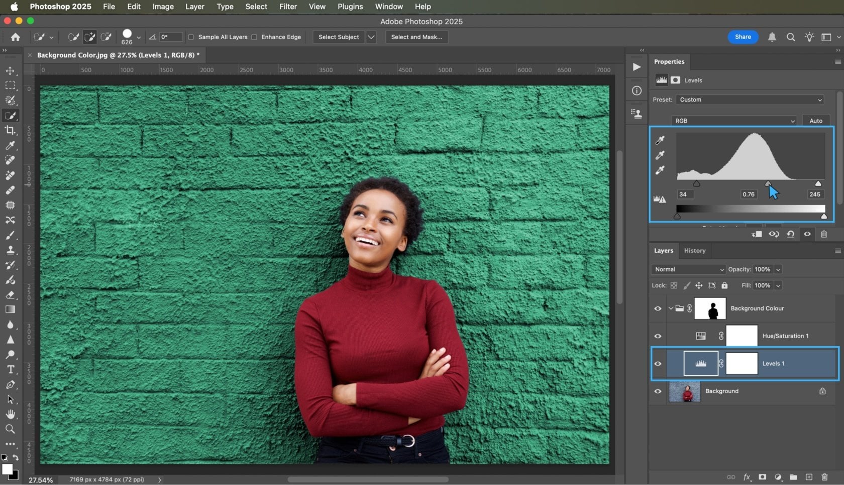 How To Change Background Color Using Photoshop | Skylum How-to