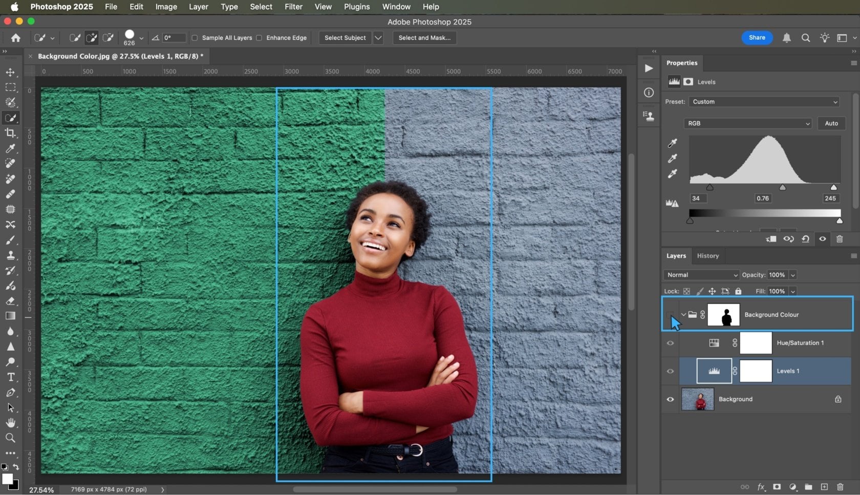 How To Change Background Color Using Photoshop | Skylum How-to