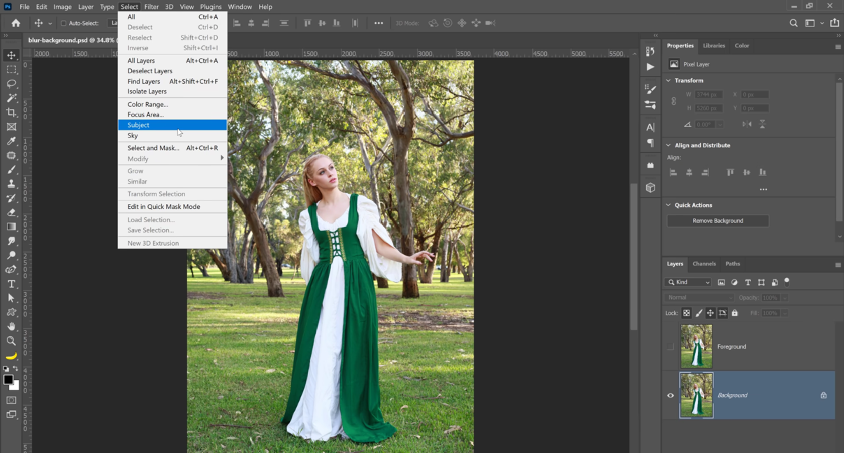 How To Blur The Background Of A Photo In Photoshop | Skylum How-to