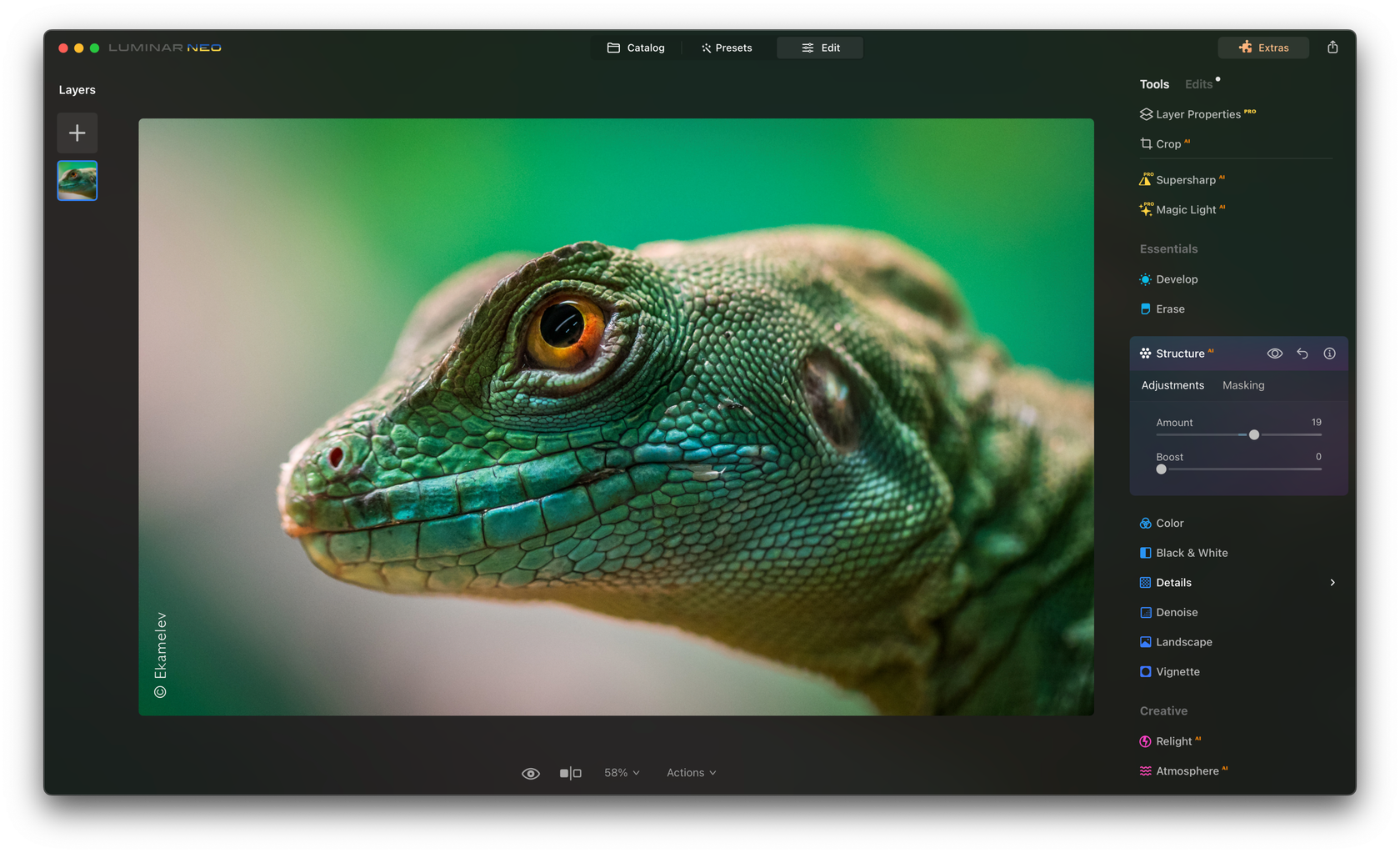 Customizing Luminar Neo's Interface for a Faster Editing Experience