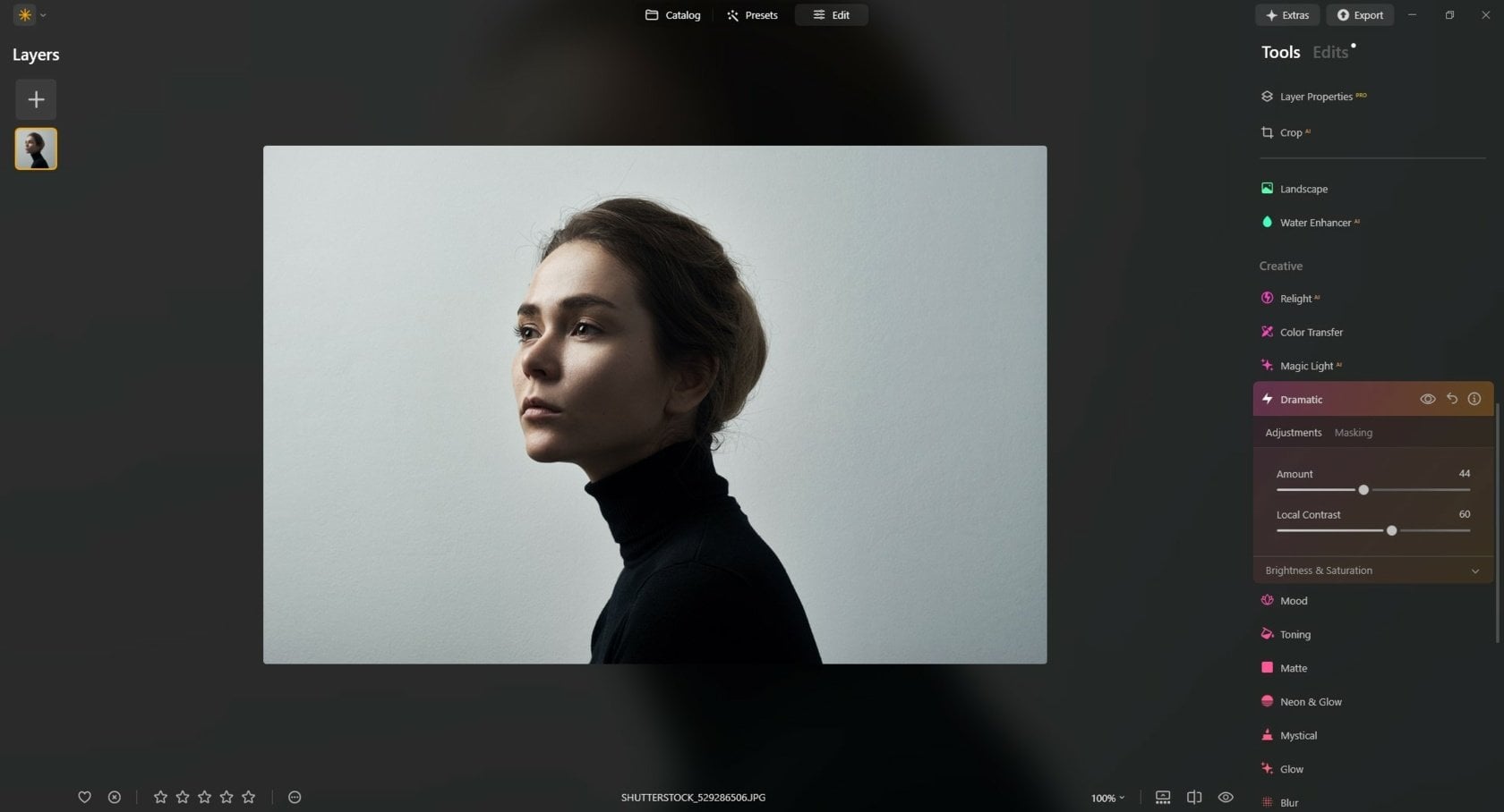 Dramatic Portrait: Lightning Tips For Perfect Pics I Skylum Blog