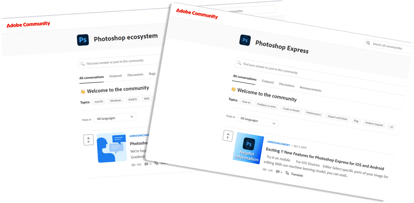 Difference Between Photoshop And Photoshop Express | Skylum Blog