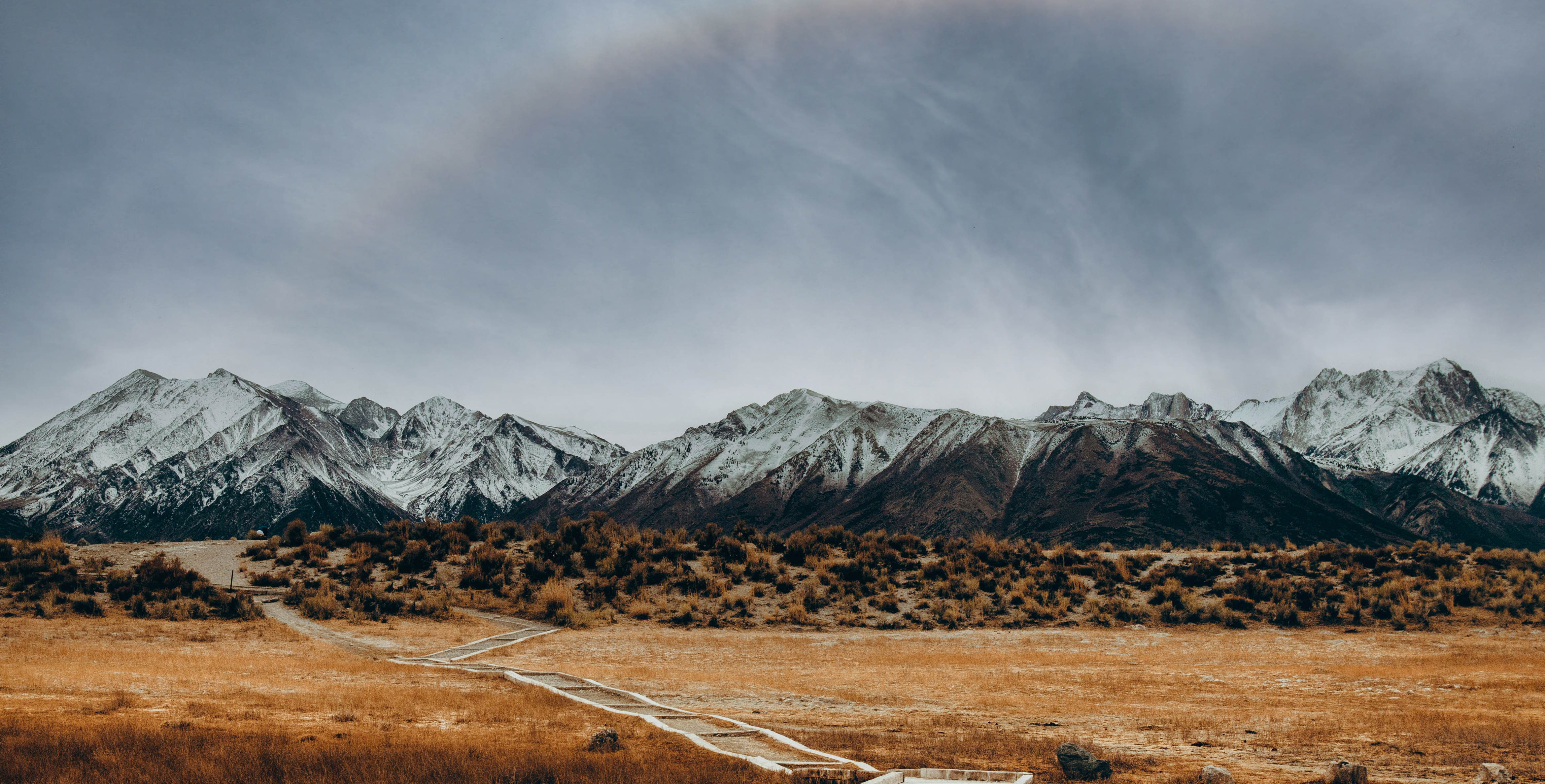 Dramatic Mountain Skies