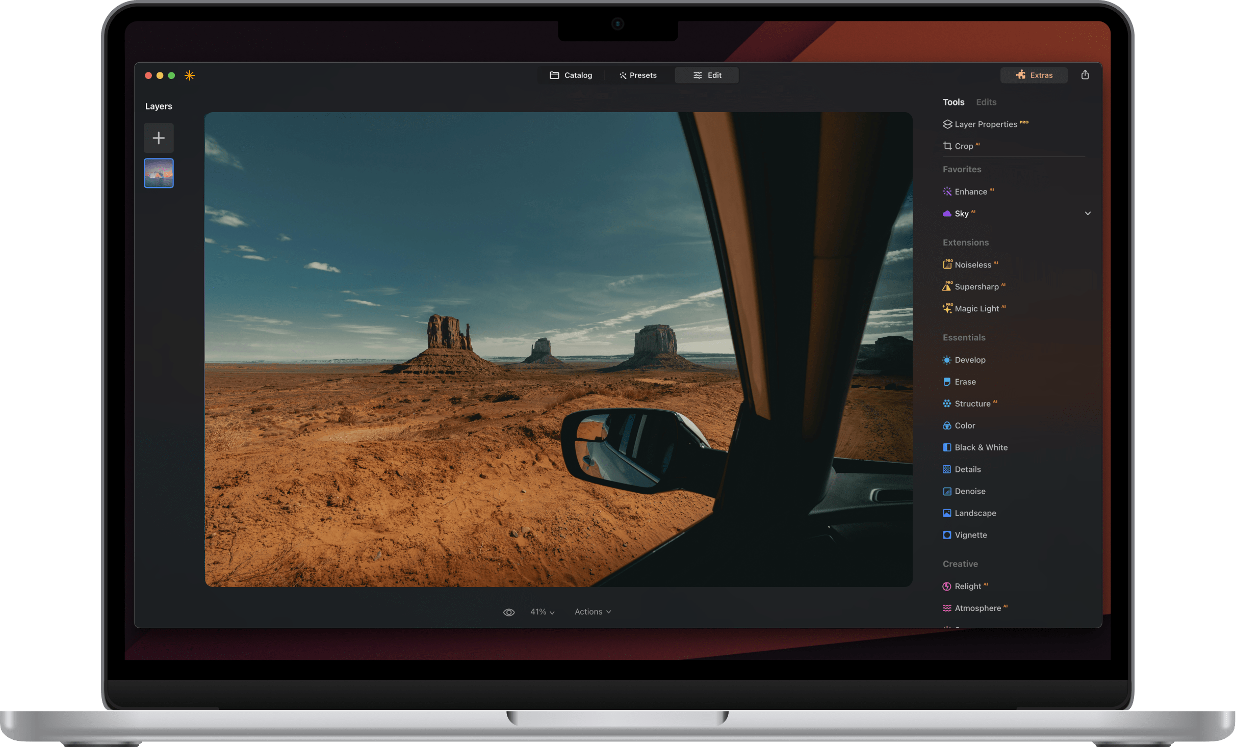 Photo Editing Software: Best Photo Editor Luminar Neo