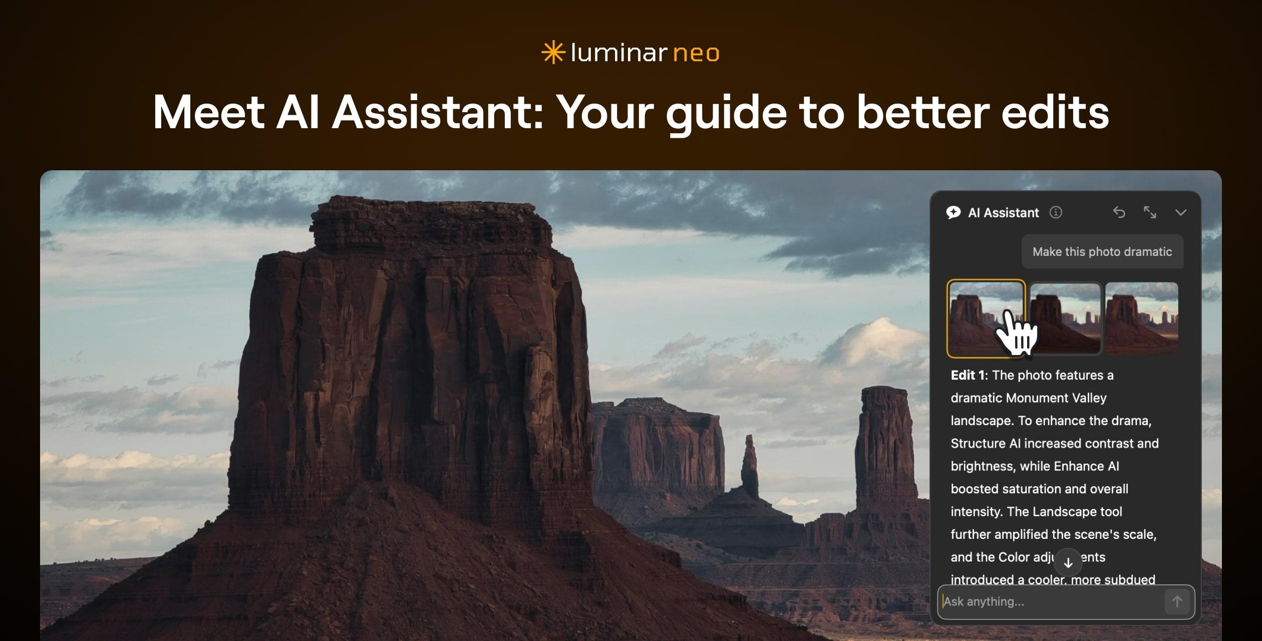 Assistance IA dans Luminar Neo : pour des retouches d'images plus ...