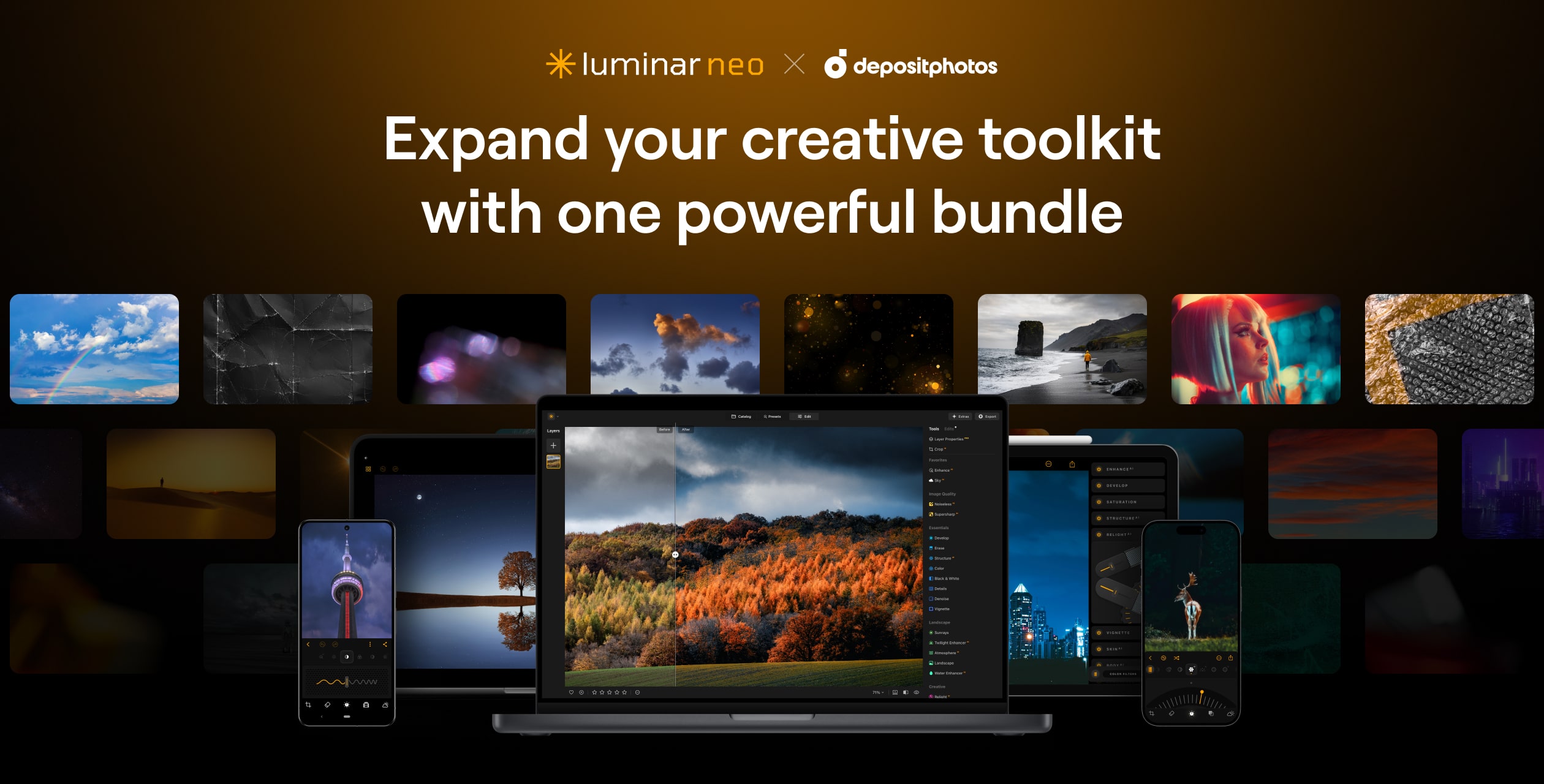 Depositphotos + Luminar Neo Bundle – Best Value Pack
