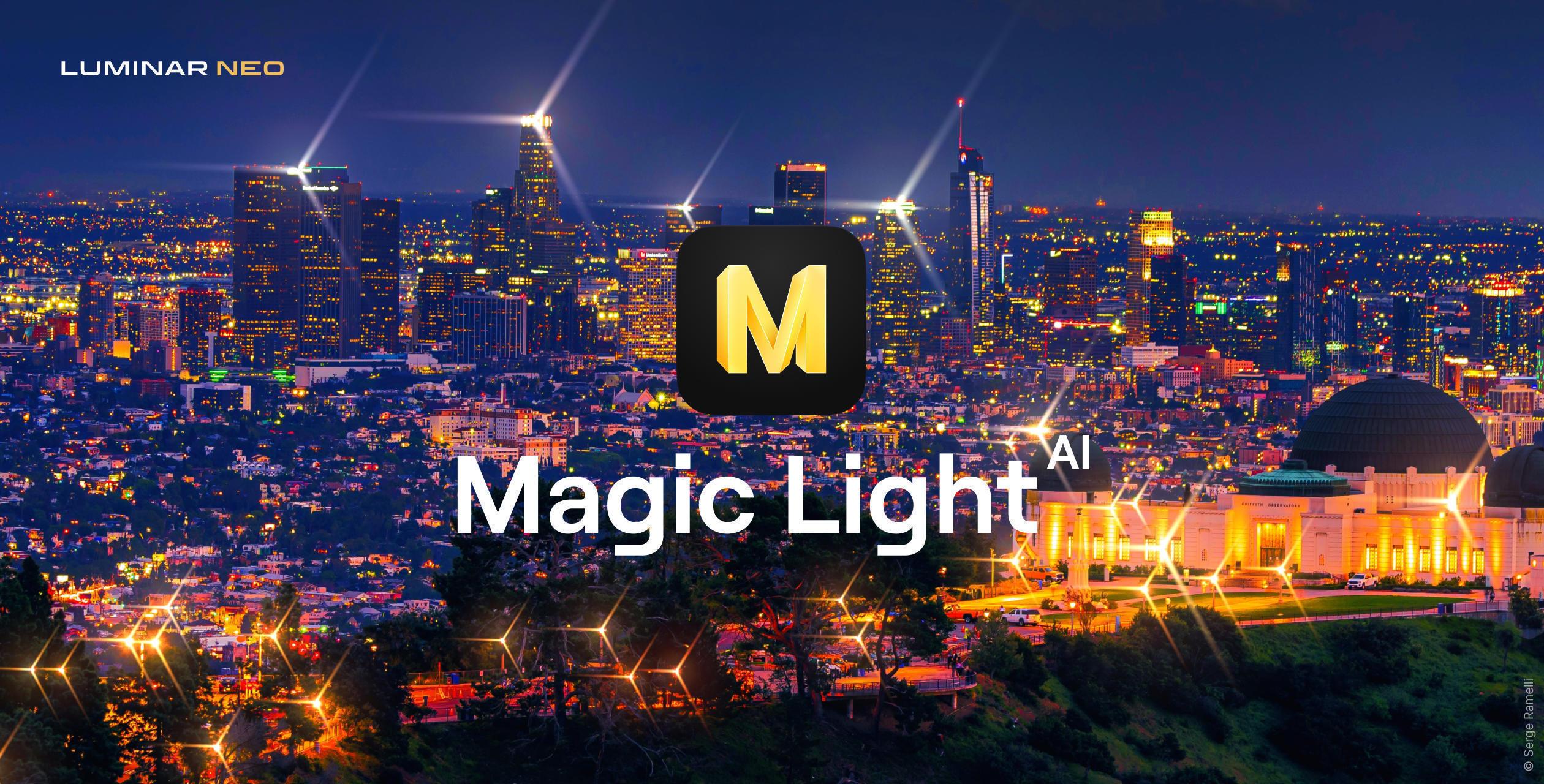 Manipulate light sources with Magic Light AI