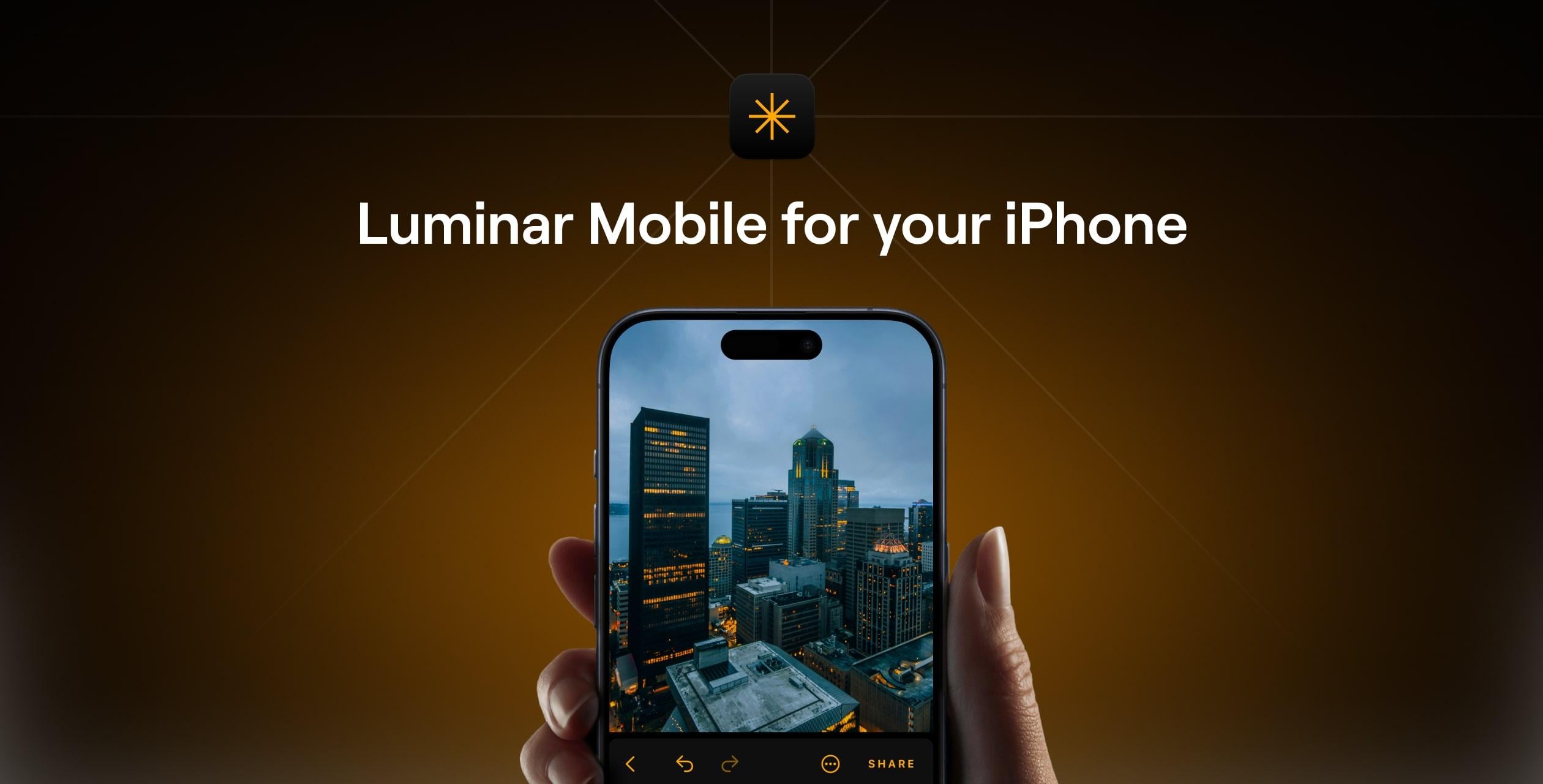 Iphone Photo Editor Luminar: AI Image Editing App
