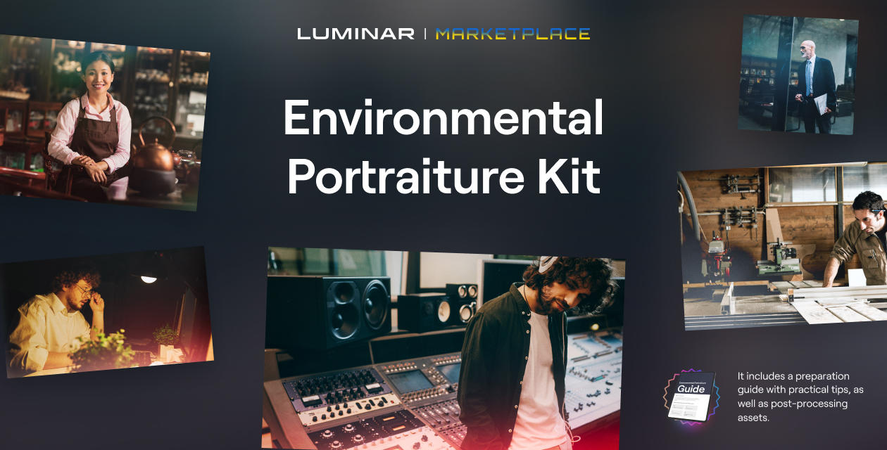 Environmental Portraiture Kit - An all-in-one Kit for Luminar AI and ...